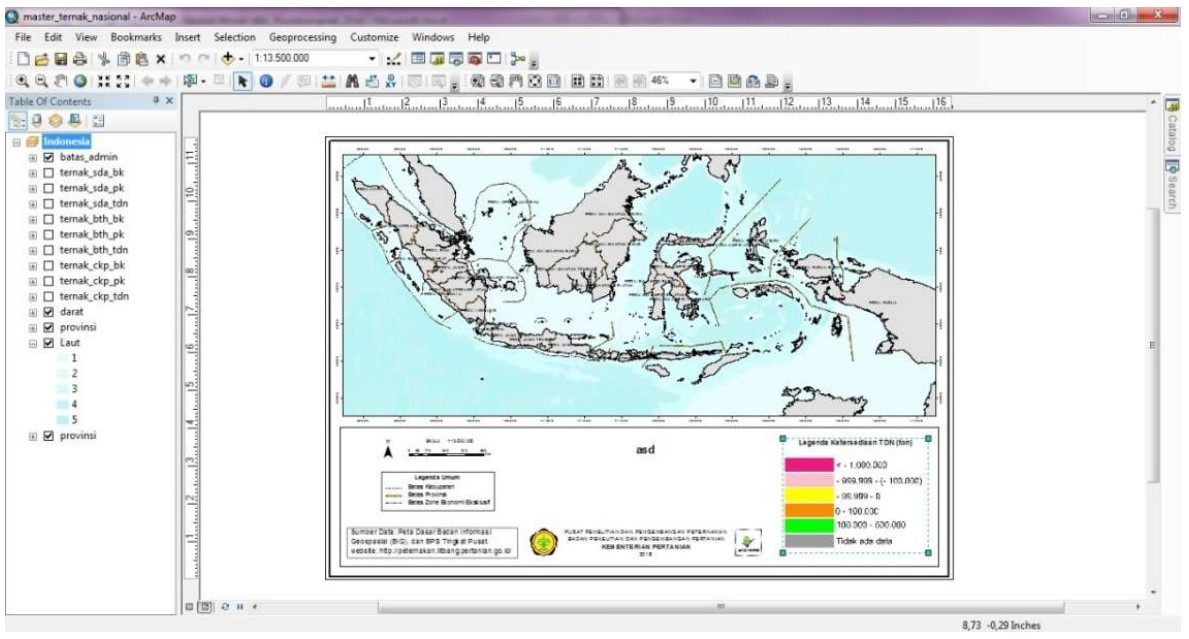 Utilization of Geospatial Software for Map-Based Cattle Feed ...