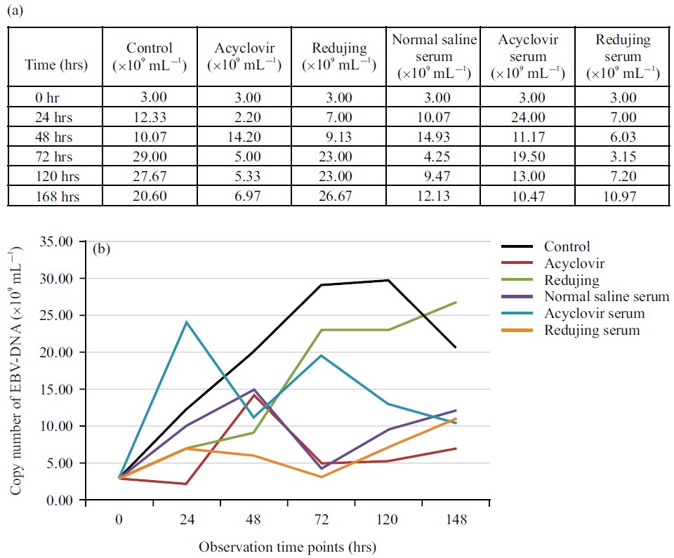 Pharmacodynamic Study of Redujing Oral Liquid on Epstein-Barr Virus ...
