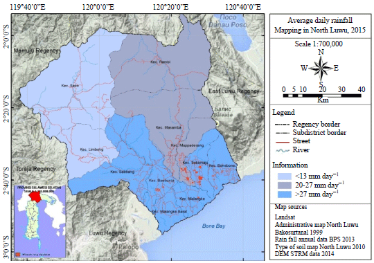 Mapping of Protected Forests and Cultivated Area in North Luwu South ...